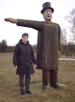 Gustaf Edman The tallest man in Sweden