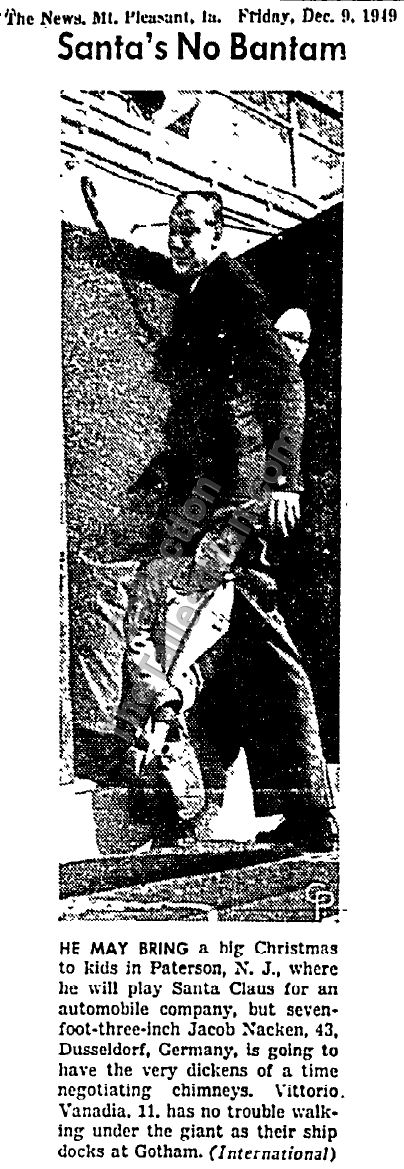 Jakob Nacken - The tallest Soldier
