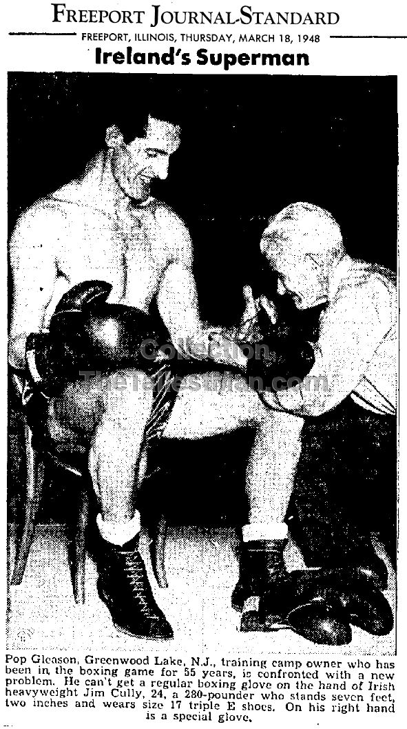 Jim Cully The tallest boxer