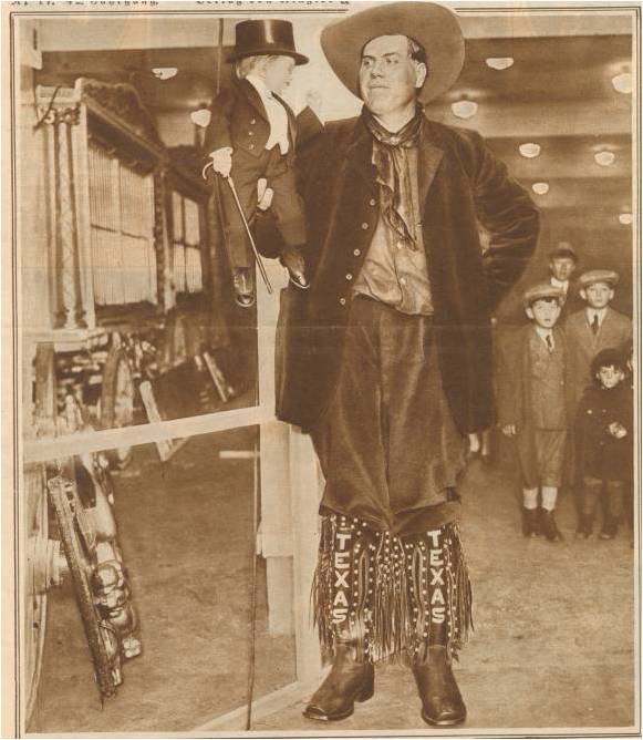 Jim Tarver The tallest man Texas