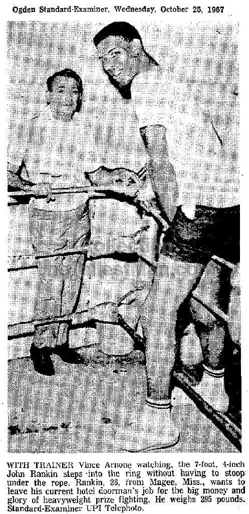 John Rankin The tallest boxer