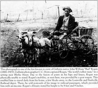 John William Rogan The tallest man Tennessee Bud