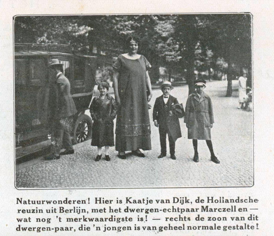 Kaatje van Dyk - The tallest woman Holland Germany