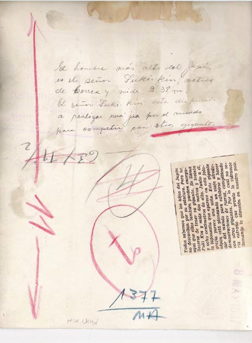 Kin Fu Ki - The tallest Korean Buddhist priest