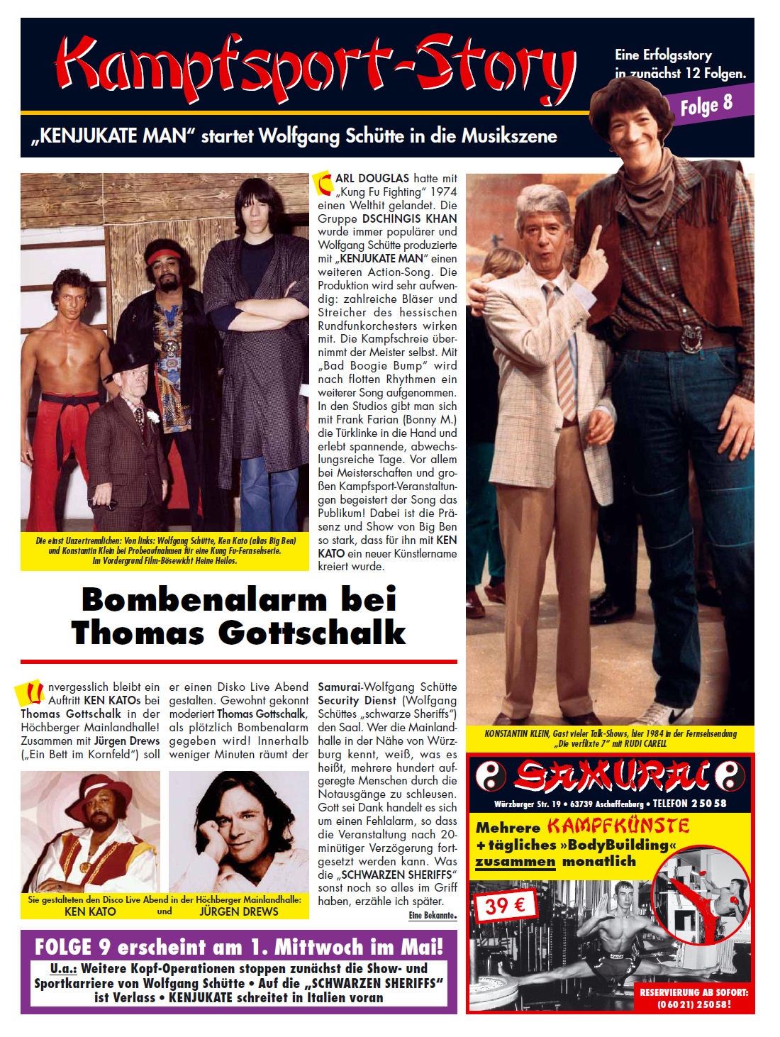 Konstantin Gerhard Klein The tallest man of Germany