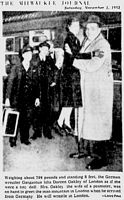 Kurt Zehe - The tallest wrestler