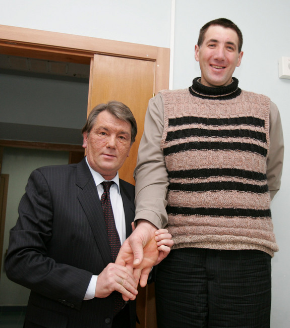 Leonid Stadnyk - The tallest man Ukraine