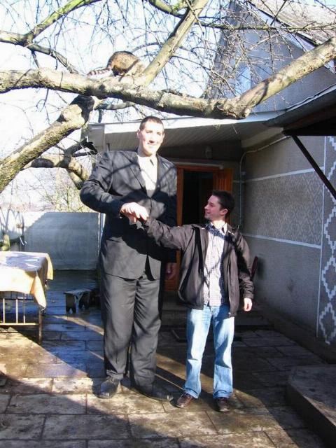 Leonid Stadnyk - The tallest man Ukraine