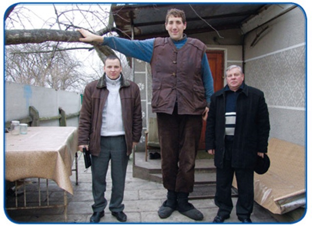 Leonid Stadnyk - The tallest man Ukraine