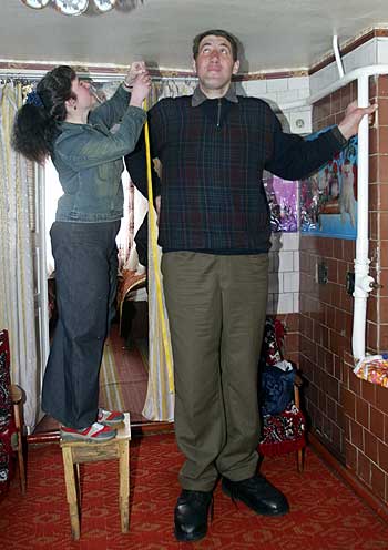 Leonid Stadnyk - The tallest man Ukraine