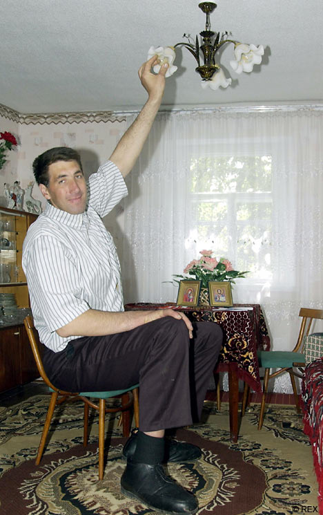 Leonid Stadnyk - The tallest man Ukraine