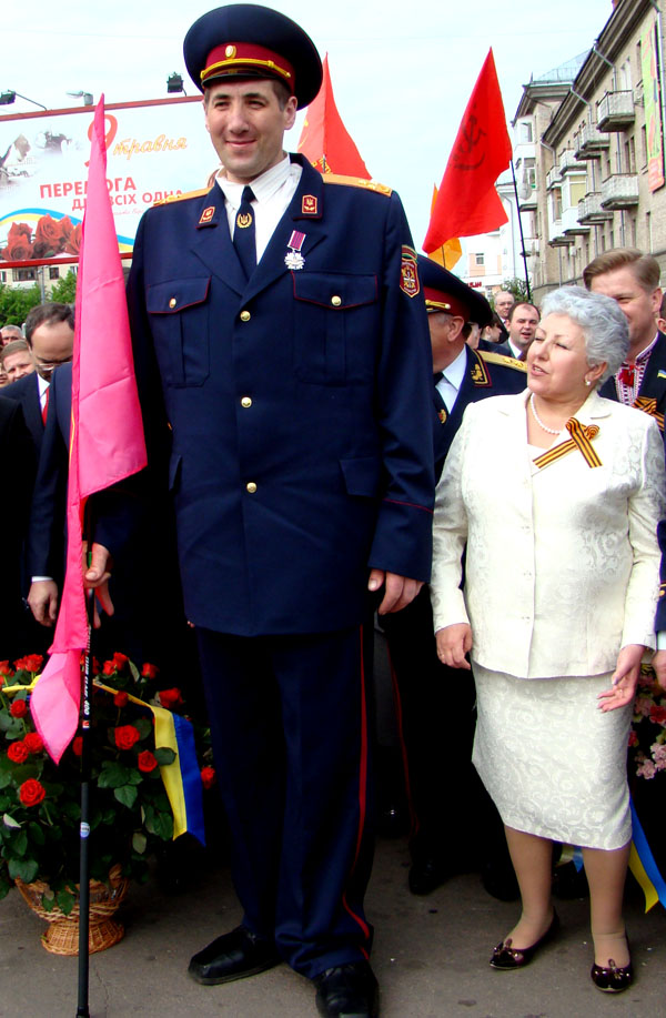 Leonid Stadnyk - The tallest man Ukraine