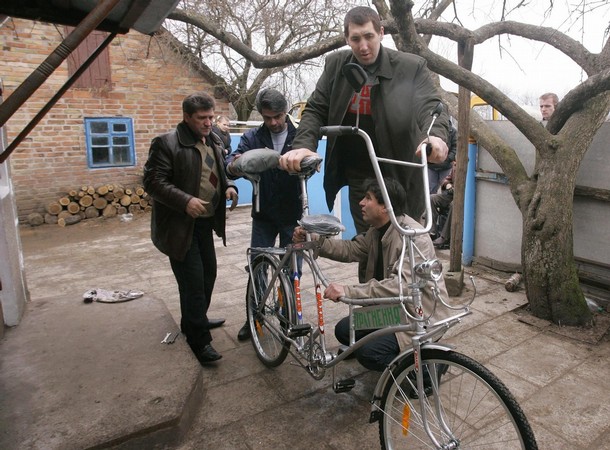 Leonid Stadnyk - The tallest man Ukraine
