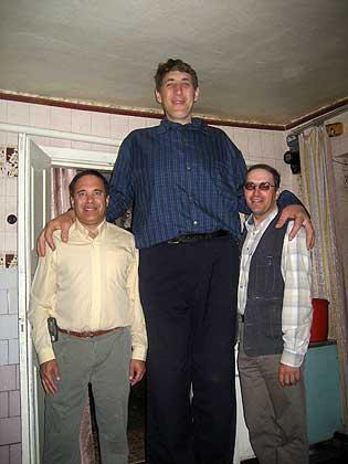 Leonid Stadnyk - The tallest man Ukraine