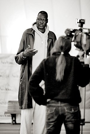 Manute Bol - The tallest man Sudan