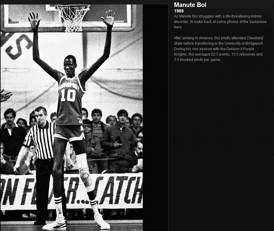 Manute Bol - The tallest man Sudan