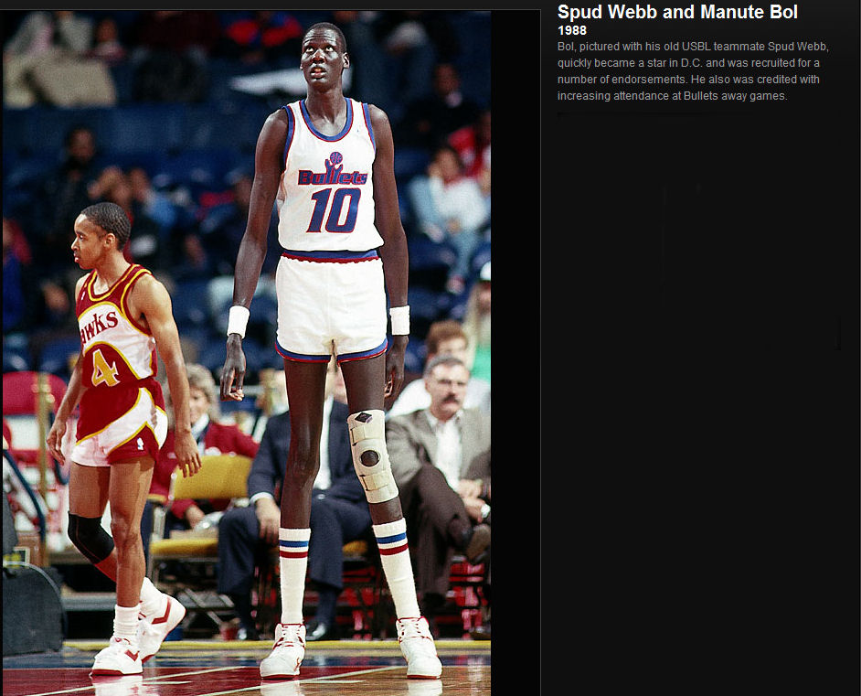 Manute Bol - The tallest man Sudan