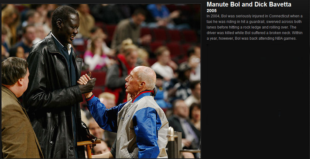 Manute Bol - The tallest man Sudan