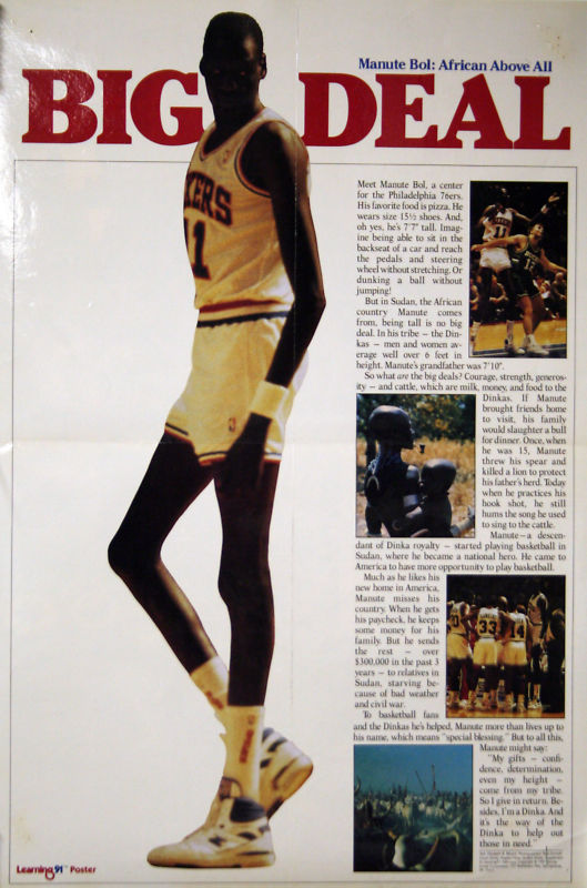 Manute Bol - The tallest man Sudan
