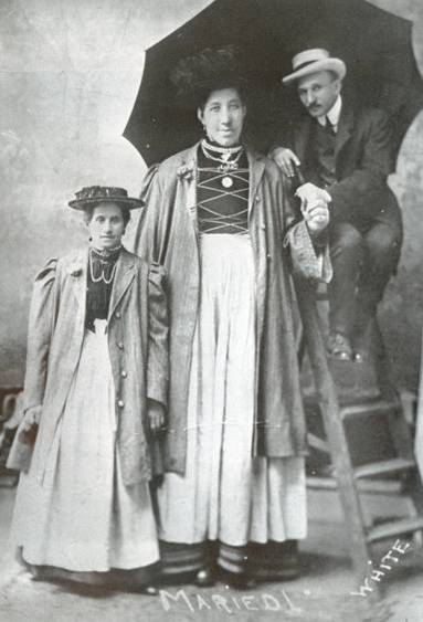 Maria Fassnauer or Mariedl The tallest woman