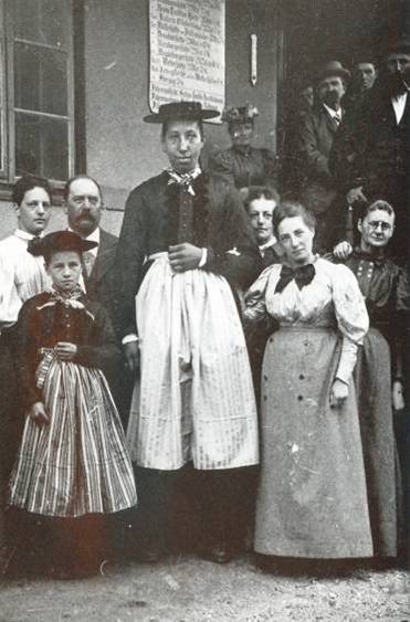 Maria Fassnauer or Mariedl The tallest woman