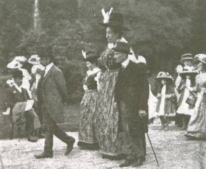 Maria Fassnauer or Mariedl The tallest woman