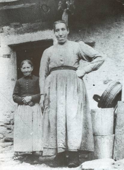 Maria Fassnauer or Mariedl The tallest woman