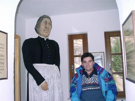 Maria Fassnauer or Mariedl The tallest woman