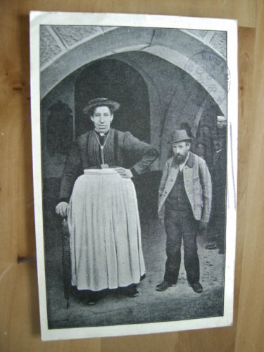 Maria Fassnauer or Mariedl The tallest woman