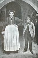 Maria Fassnauer or Mariedl The tallest woman
