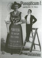 Maria Fassnauer or Mariedl The tallest woman