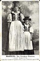 Maria Fassnauer or Mariedl The tallest woman