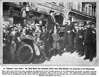 Maria Fassnauer or Mariedl The tallest woman