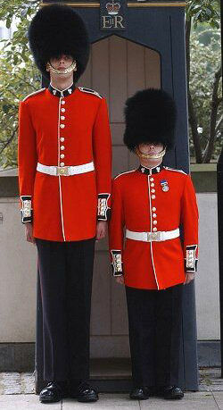 Martyn Walters - The tallest soldier