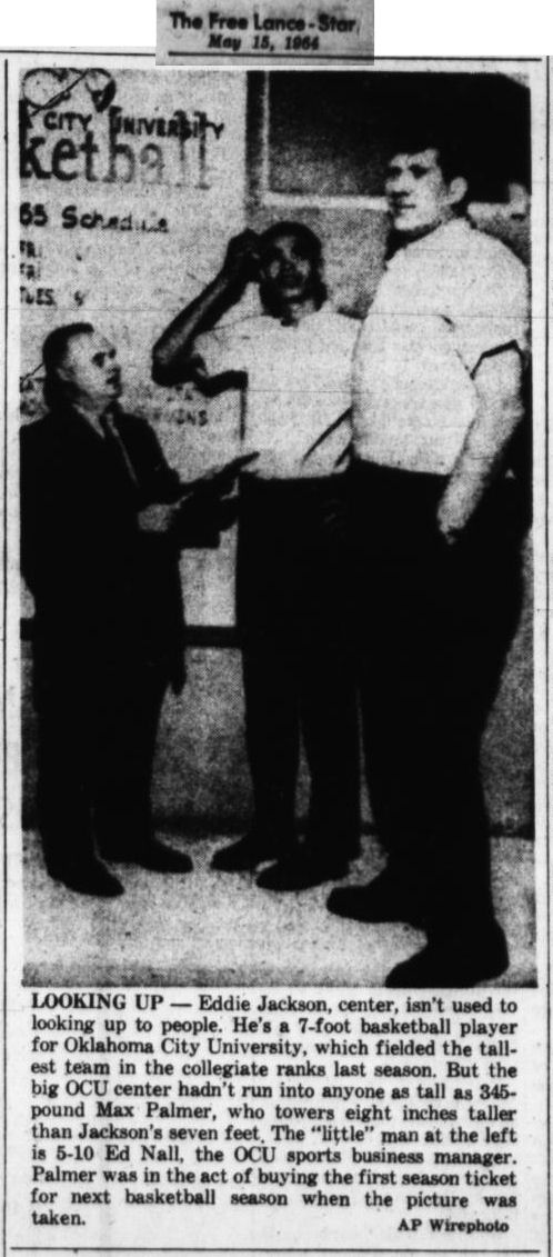 Max Palmer The tallest man Clarksdale