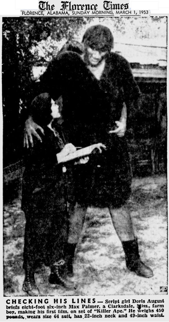 Max Palmer The tallest man Clarksdale