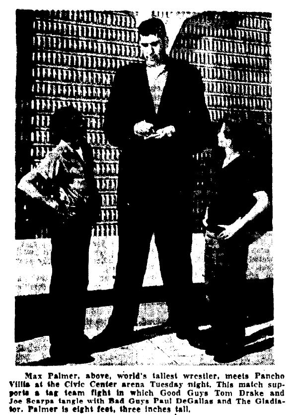 Max Palmer The tallest man Clarksdale