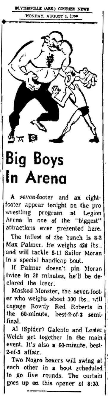 Max Palmer The tallest man Clarksdale