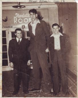 Max Palmer The tallest man Clarksdale