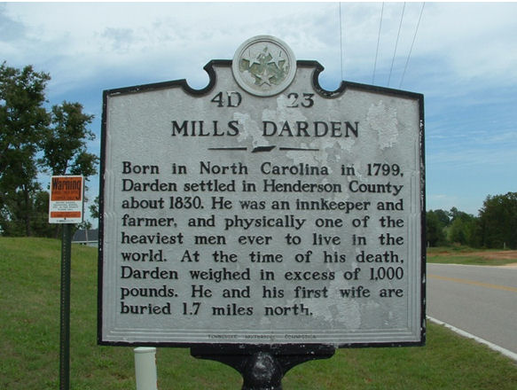 Mills Darden - The tallest man North Carolina
