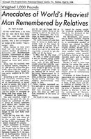 Mills Darden - The tallest man North Carolina