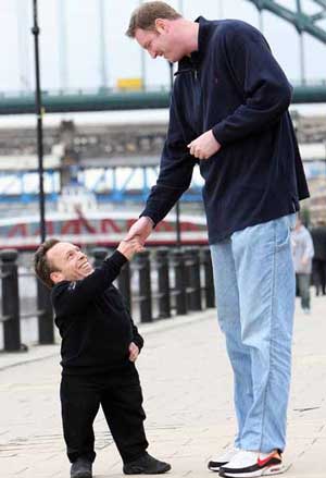 Neil Fingleton The tallest man England and Europe