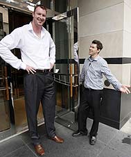 Neil Fingleton The tallest man England and Europe