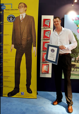 Neil Fingleton The tallest man England and Europe
