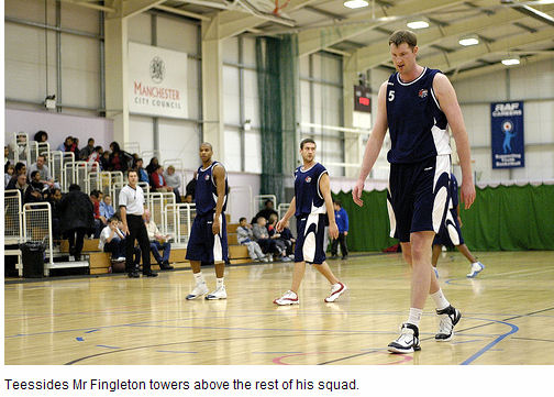 Neil Fingleton The tallest man England and Europe