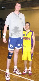 Neil Fingleton The tallest man England and Europe