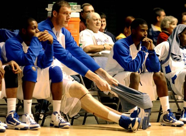 Paul Sturgess - The tallest man Loughborough Harlem Globetrotters