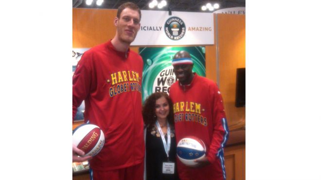 Paul Sturgess - The tallest man Loughborough Harlem Globetrotters