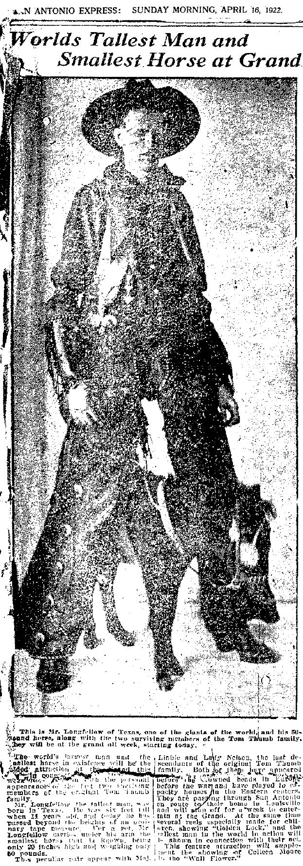 Ralph Madsen - The tallest man Nebraska