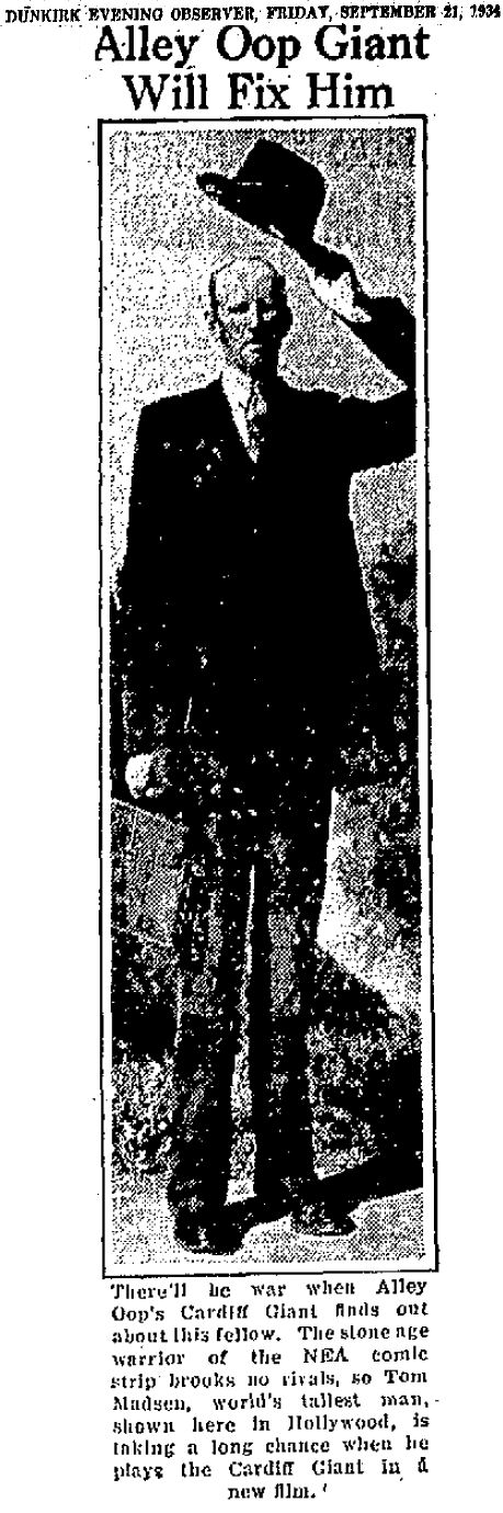 Ralph Madsen - The tallest man Nebraska